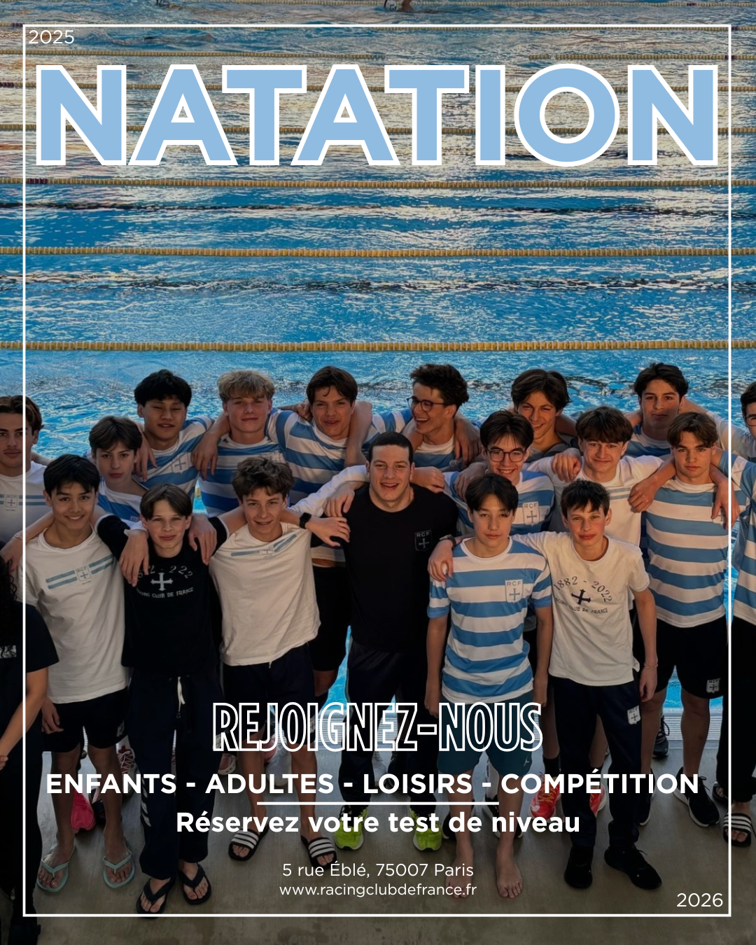 Racing Club de France - Actualités - Saison 2025-2026 : Inscriptions ...